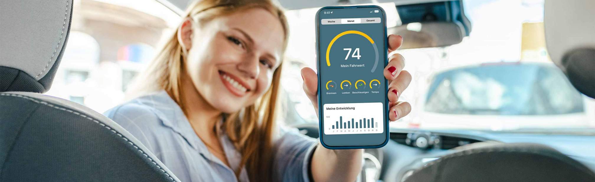 Telematik Plus: Sicher fahren und bis 30 % sparen