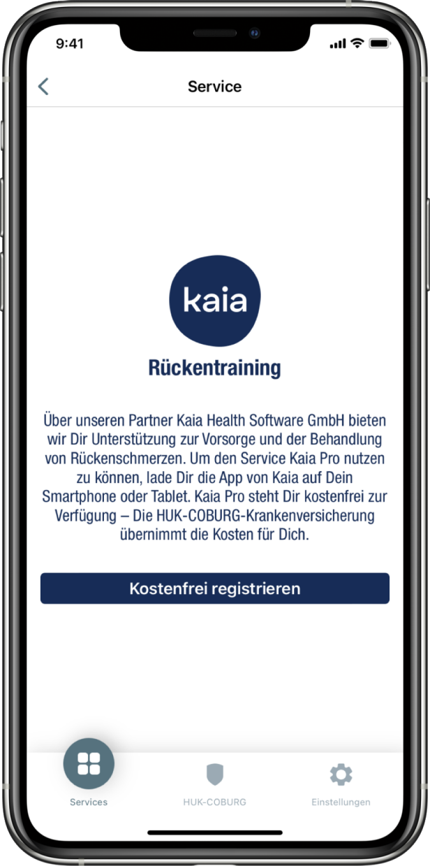 PKV-App Meine Gesundheit | HUK-COBURG