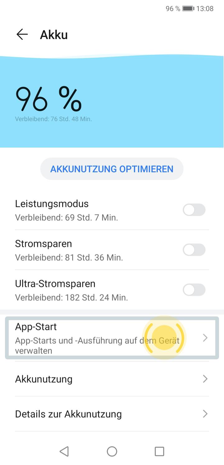Telematik Plus & Android: Handy-Einstellungen