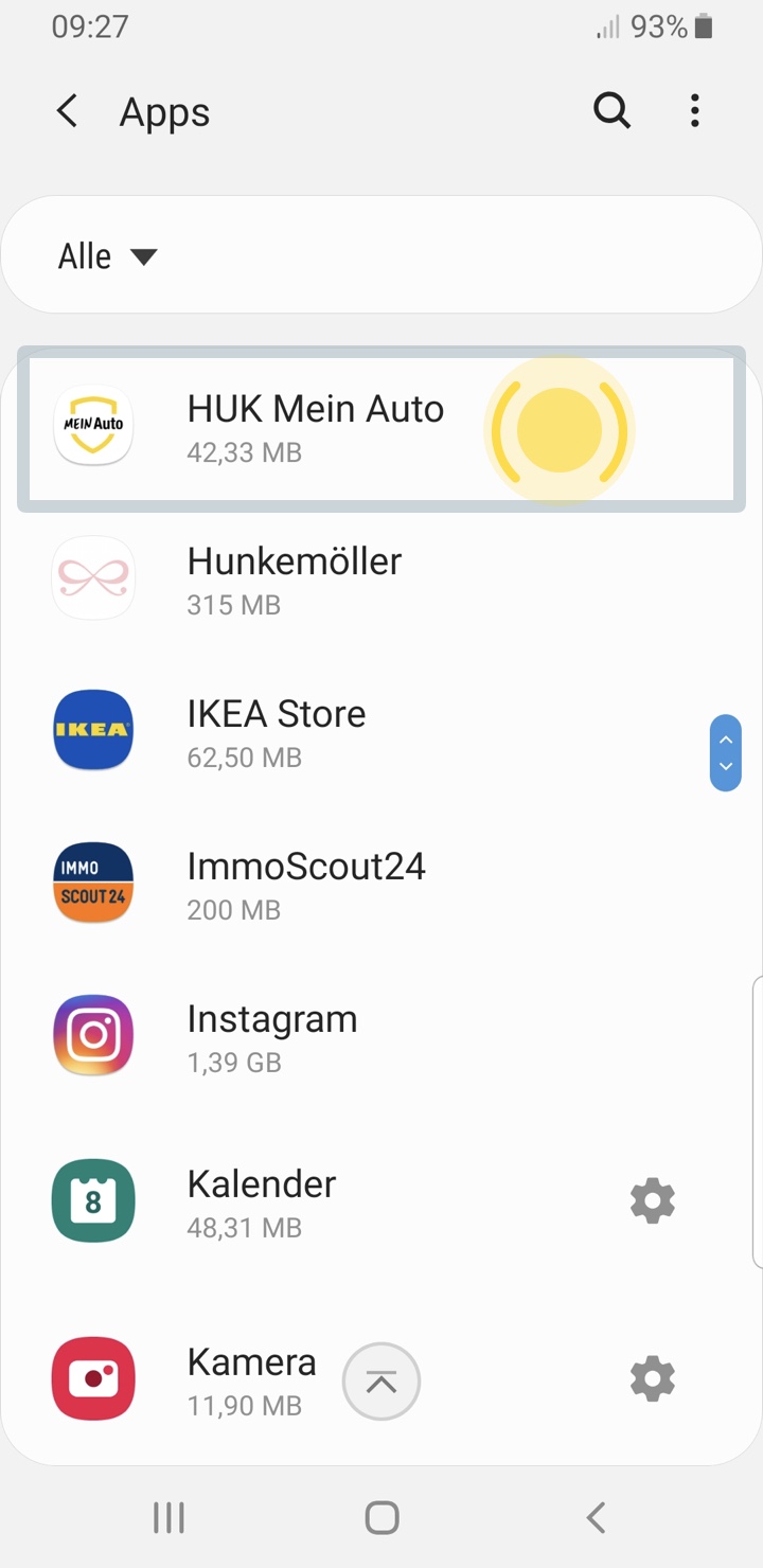 Stilvolle Huk Mein Auto App Ebenbild