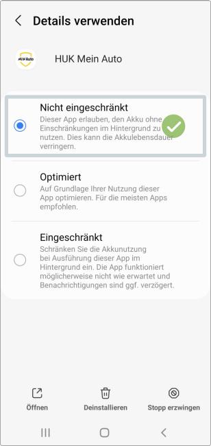 Telematik Plus & Android: Handy-Einstellungen