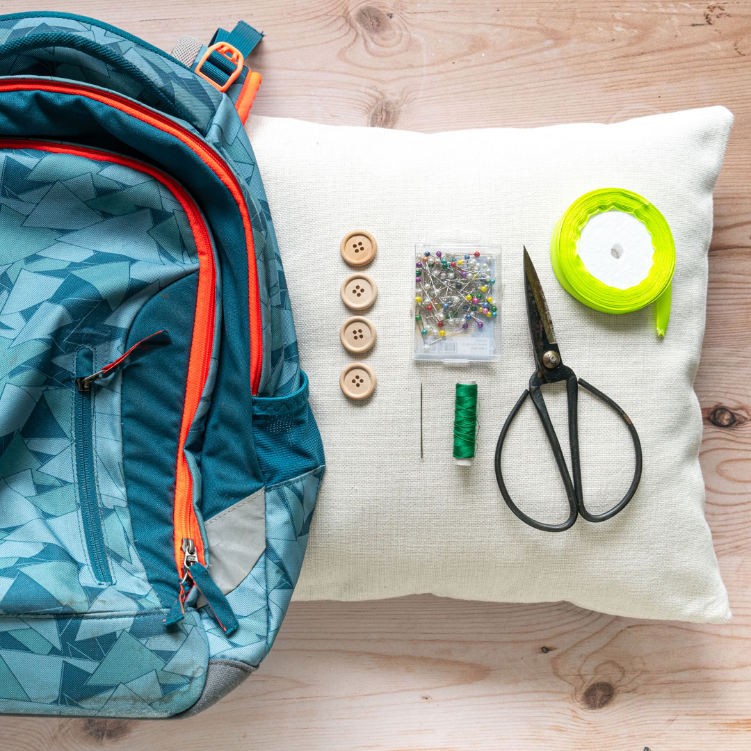 Busy-Pillow: Nestelkissen selber machen