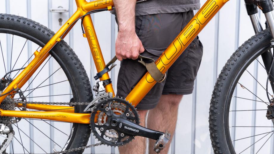 Tragegriff fürs Fahrrad selber machen