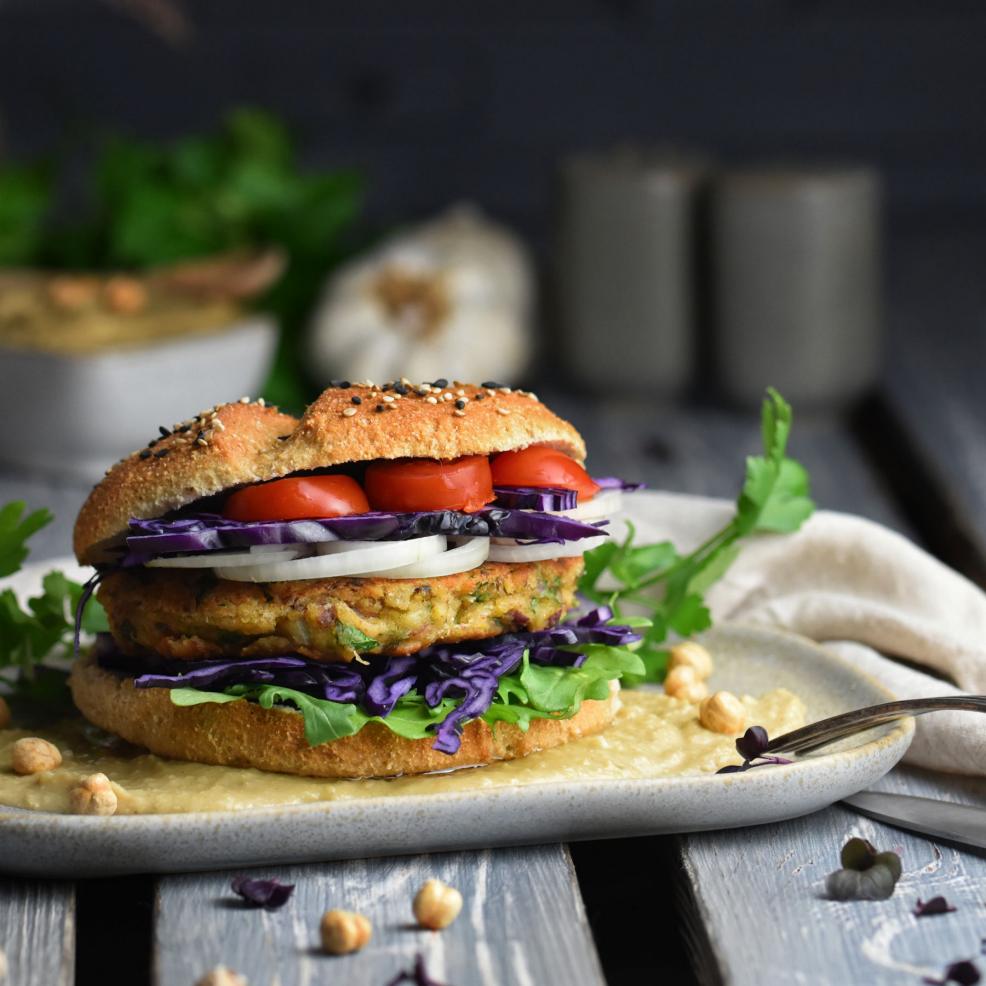 Veggie Burger Rezept Kidneybohnen